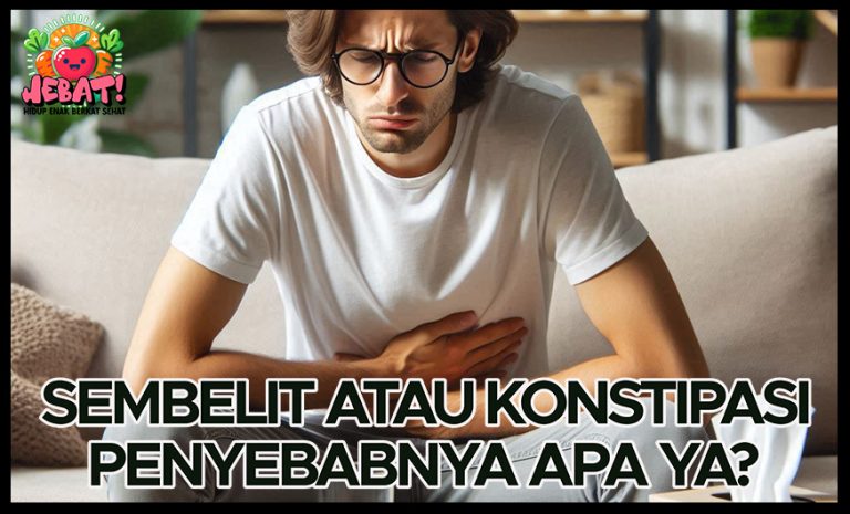 Sembelit atau Konstipasi Karena Apa Sih?